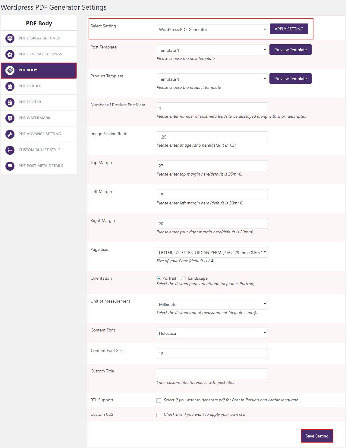 WordPress PDF Generator | Convert Post, Pages, Product Into PDF