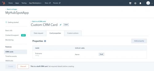 Integrate 3rd Party Data In HubSpot With CRM Card Integration