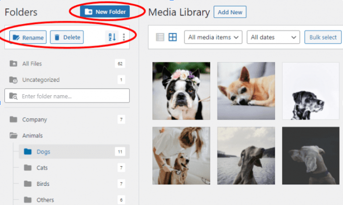 How To Organize Files In WordPress Media Library? | MakeWebBetter