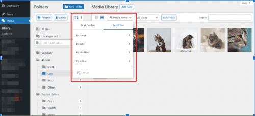 How To Organize Files In WordPress Media Library? | MakeWebBetter