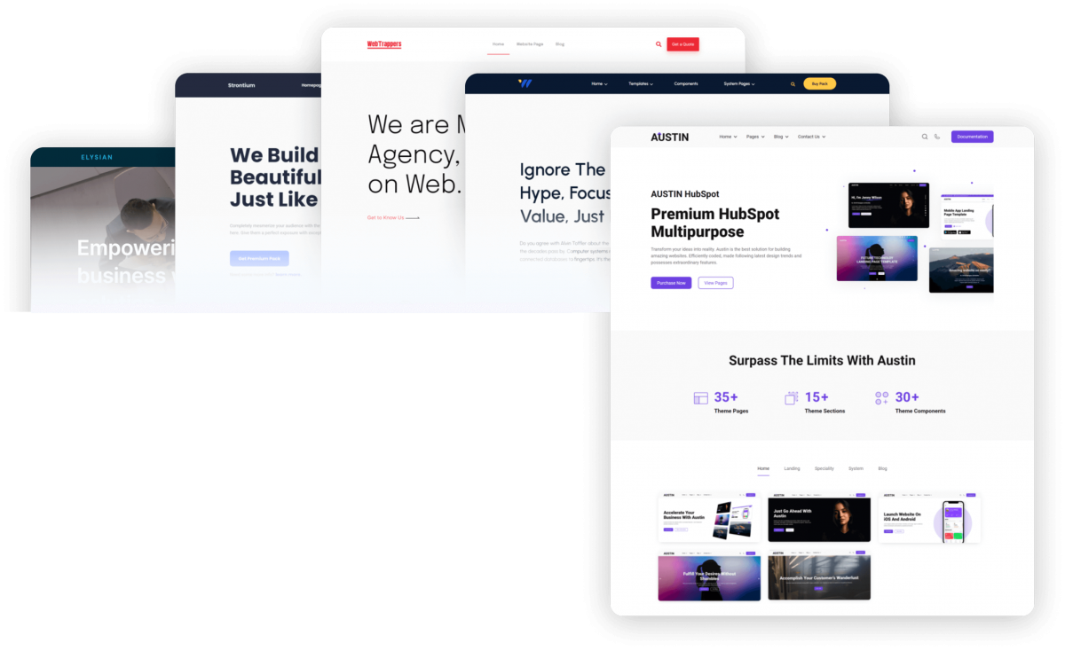 Strong And Responsive HubSpot Themes | MakeWebBetter