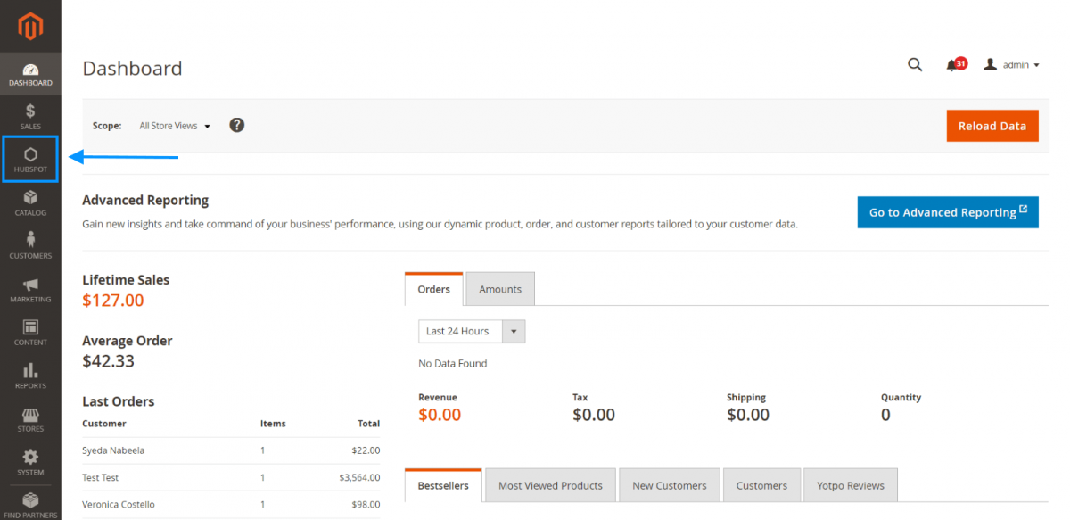 A Step-by-step Guide to Connect Magento to HubSpot