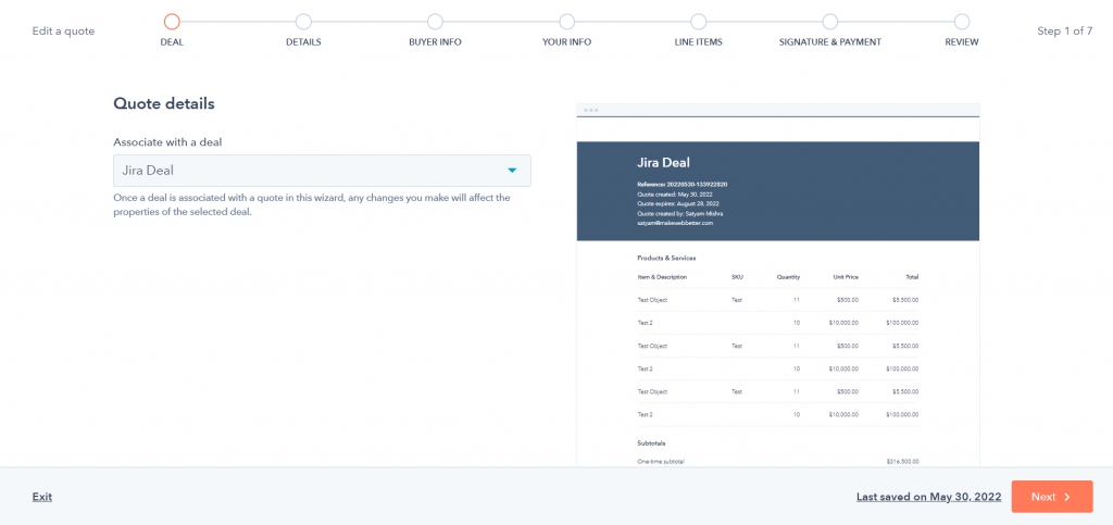A Simple Guide on Custom Quotes in HubSpot | MakeWebBetter