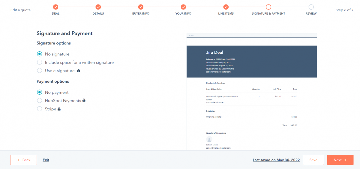 A Simple Guide on Custom Quotes in HubSpot | MakeWebBetter