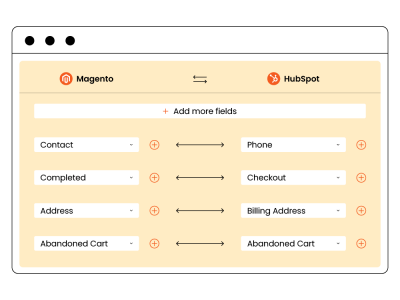HubSpot Magento Field Mapping Addon | MakeWebBetter